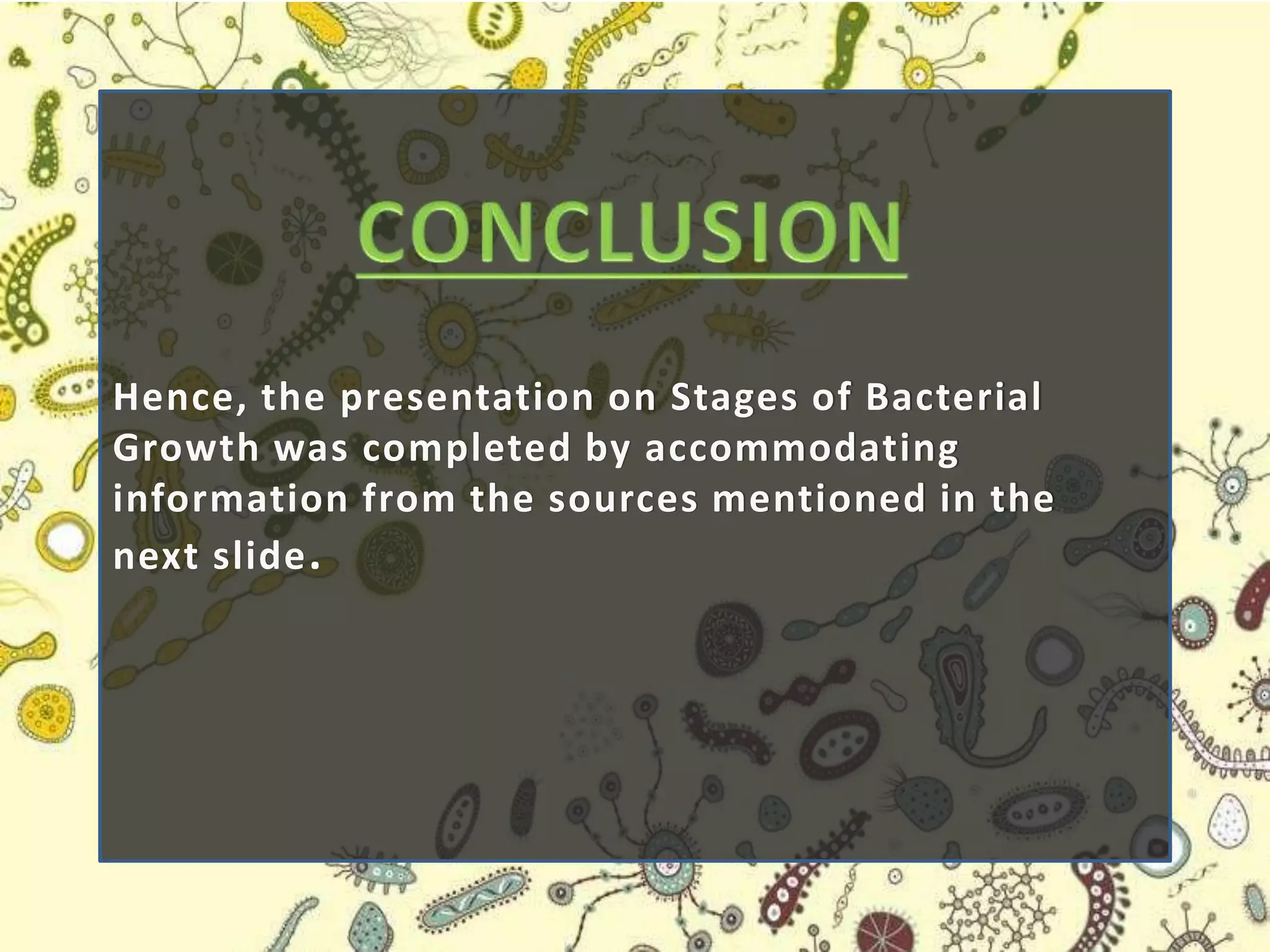 Phases Of Bacterial Growth | PPTX