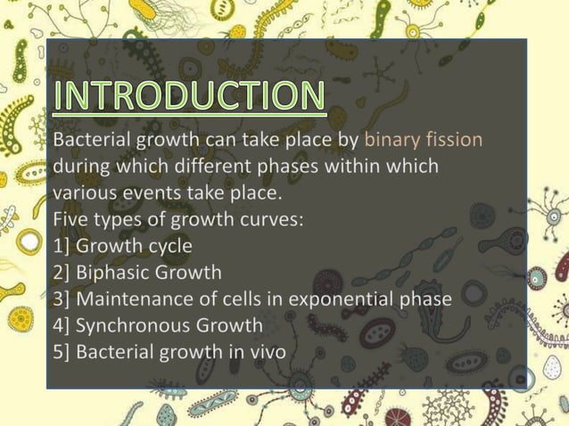 Phases Of Bacterial Growth | PPTX