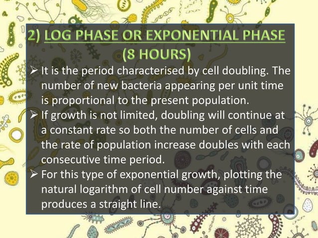 Phases Of Bacterial Growth | PPTX