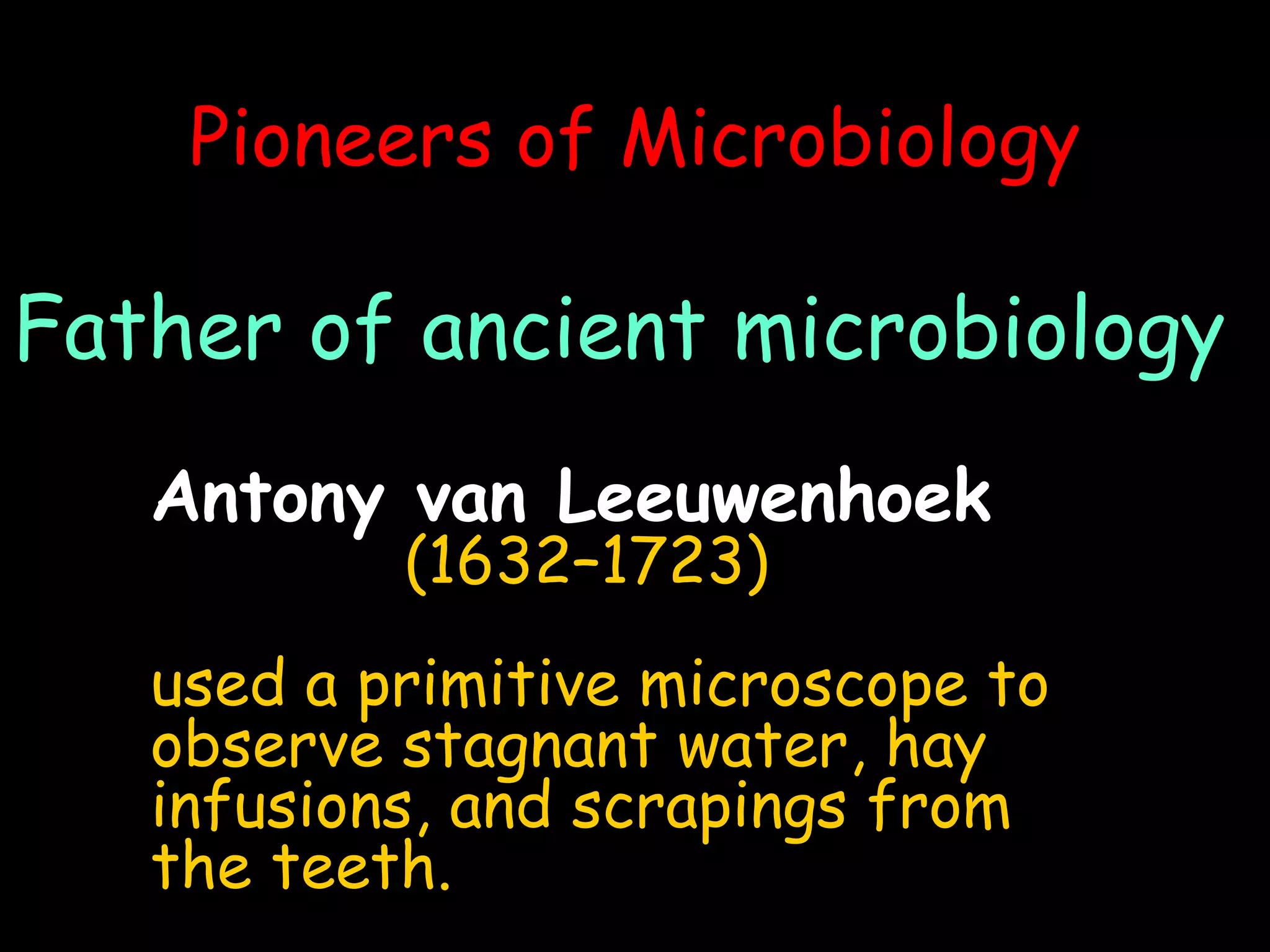 Microbiology | PPT