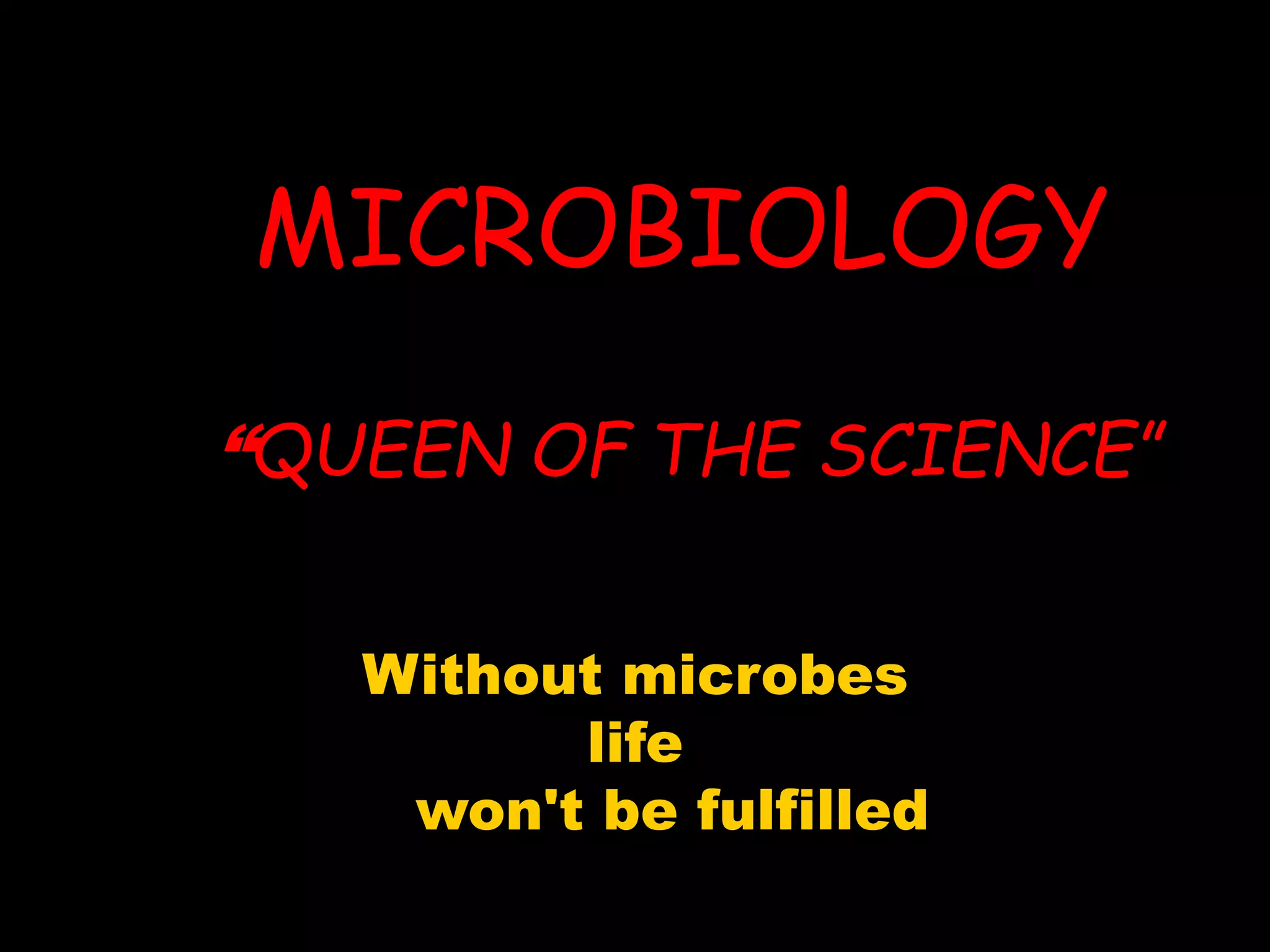 Microbiology | PPT