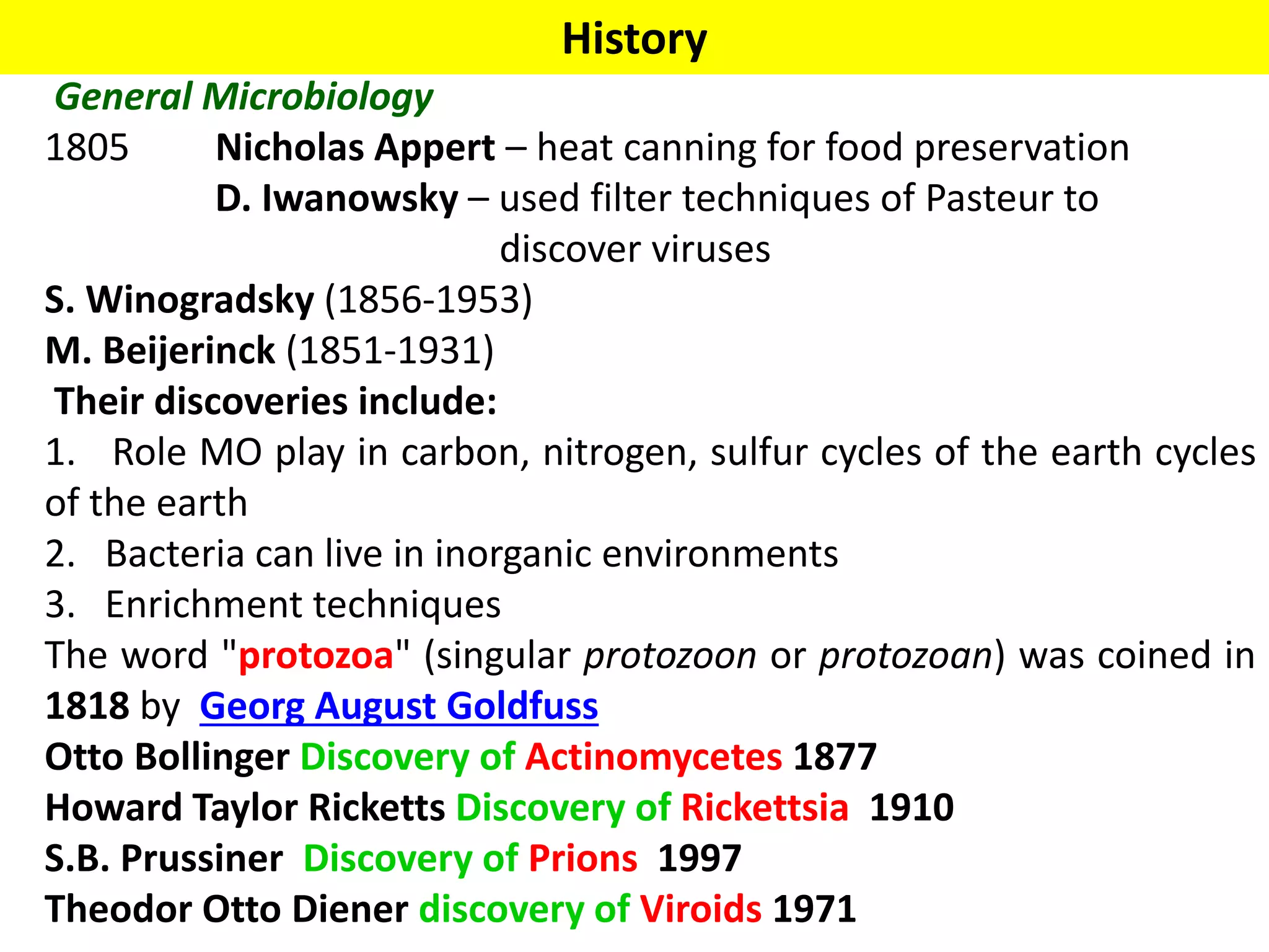 Microbiology | PPTX
