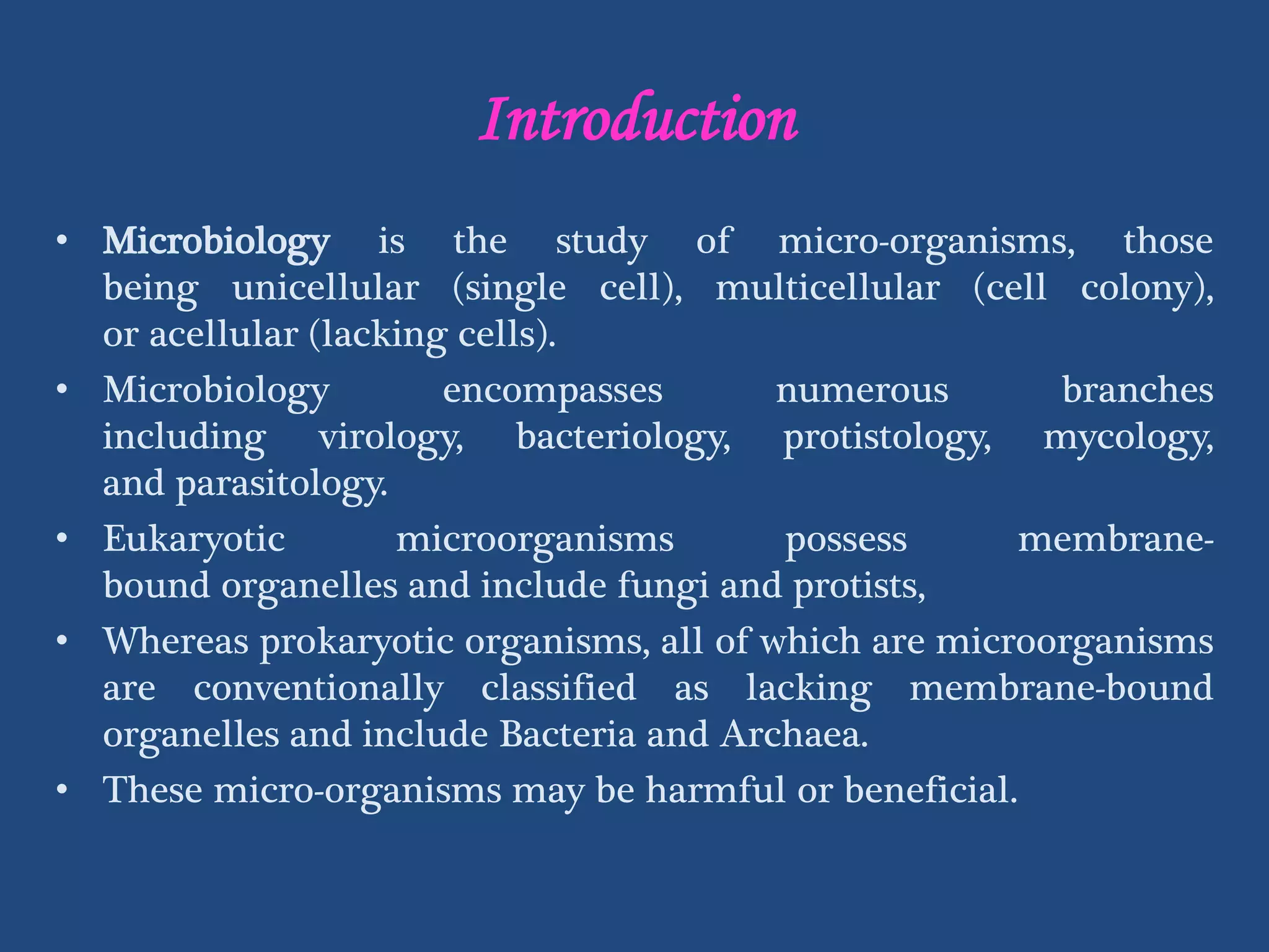 Microbiology | PPTX