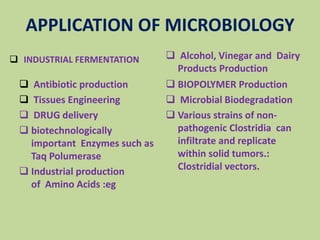 Microbiology | PPTX | Biological Sciences | Science