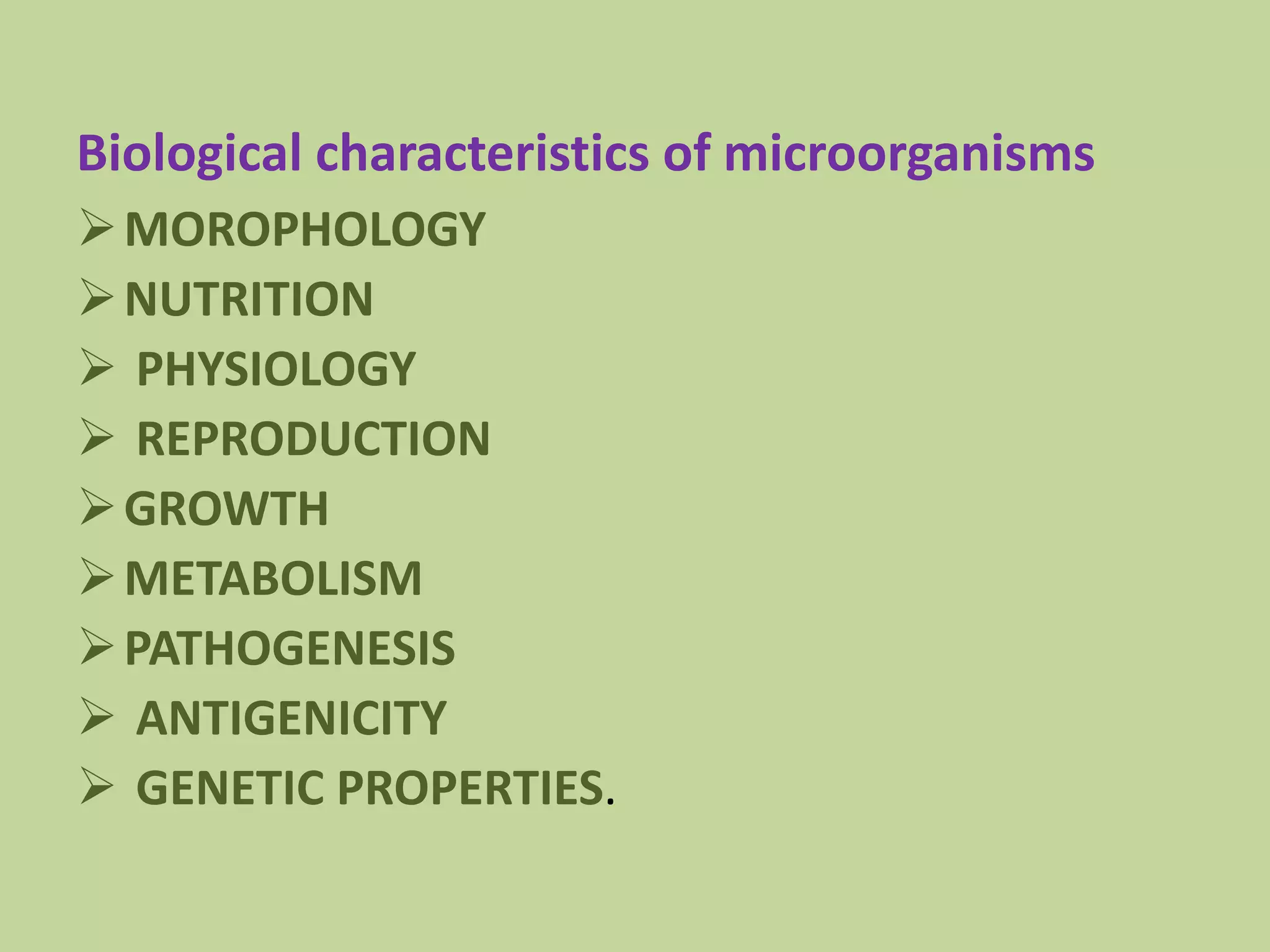 Microbiology :study of microscopic organisms | PPTX