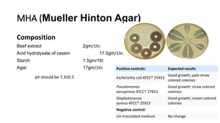 MICROBIOLOGY MEDIA COMPOSITION PROCEDURE.pptx | Chemistry | Science