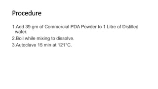 MICROBIOLOGY MEDIA COMPOSITION PROCEDURE.pptx