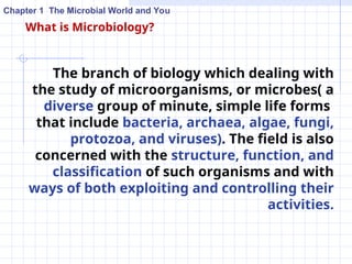 Microbiology introduction of microbs .ppt