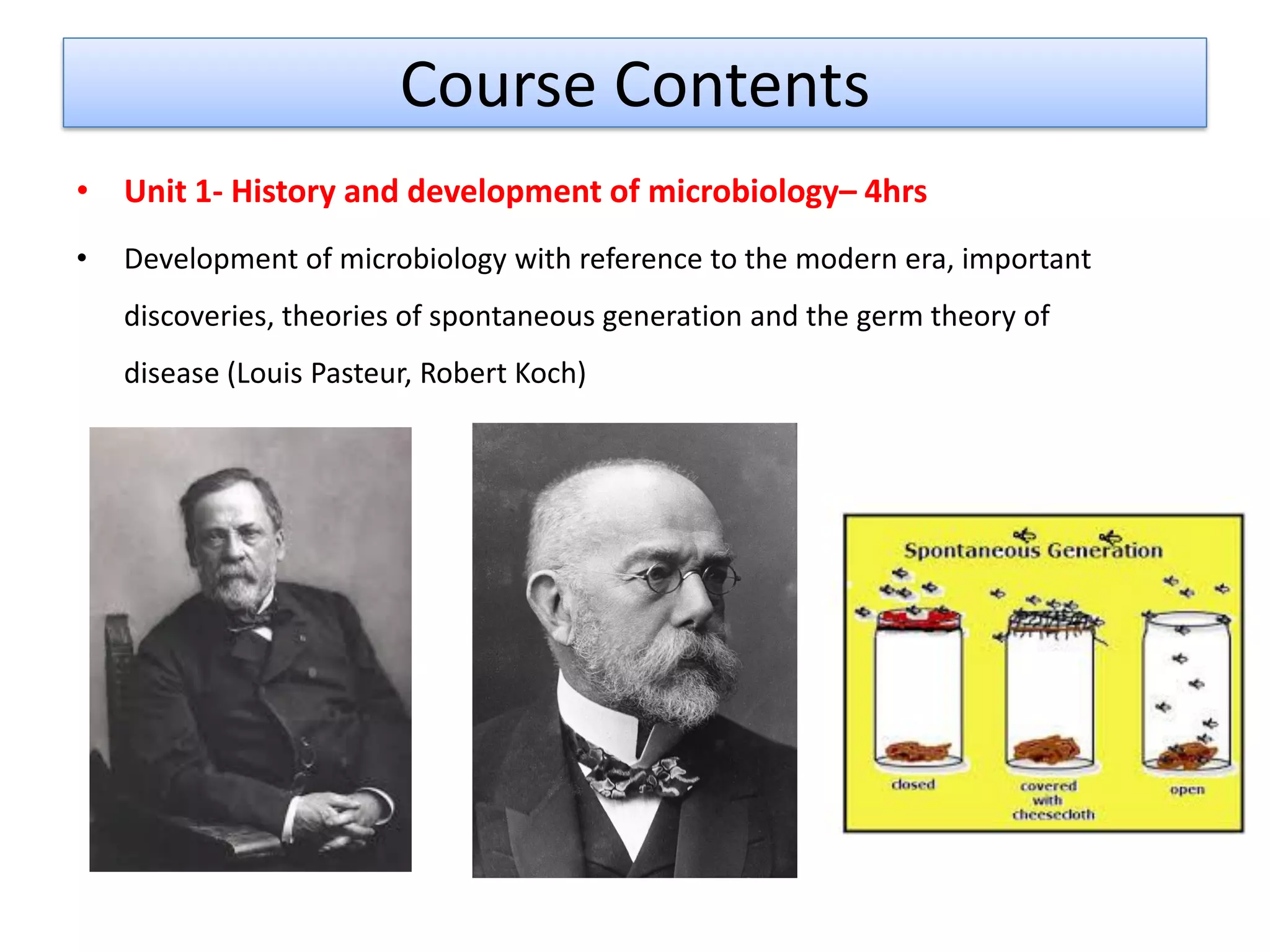 Microbiology -T.U. B.Sc. 1st Year General Microbiology Syllabus (Nepal ...