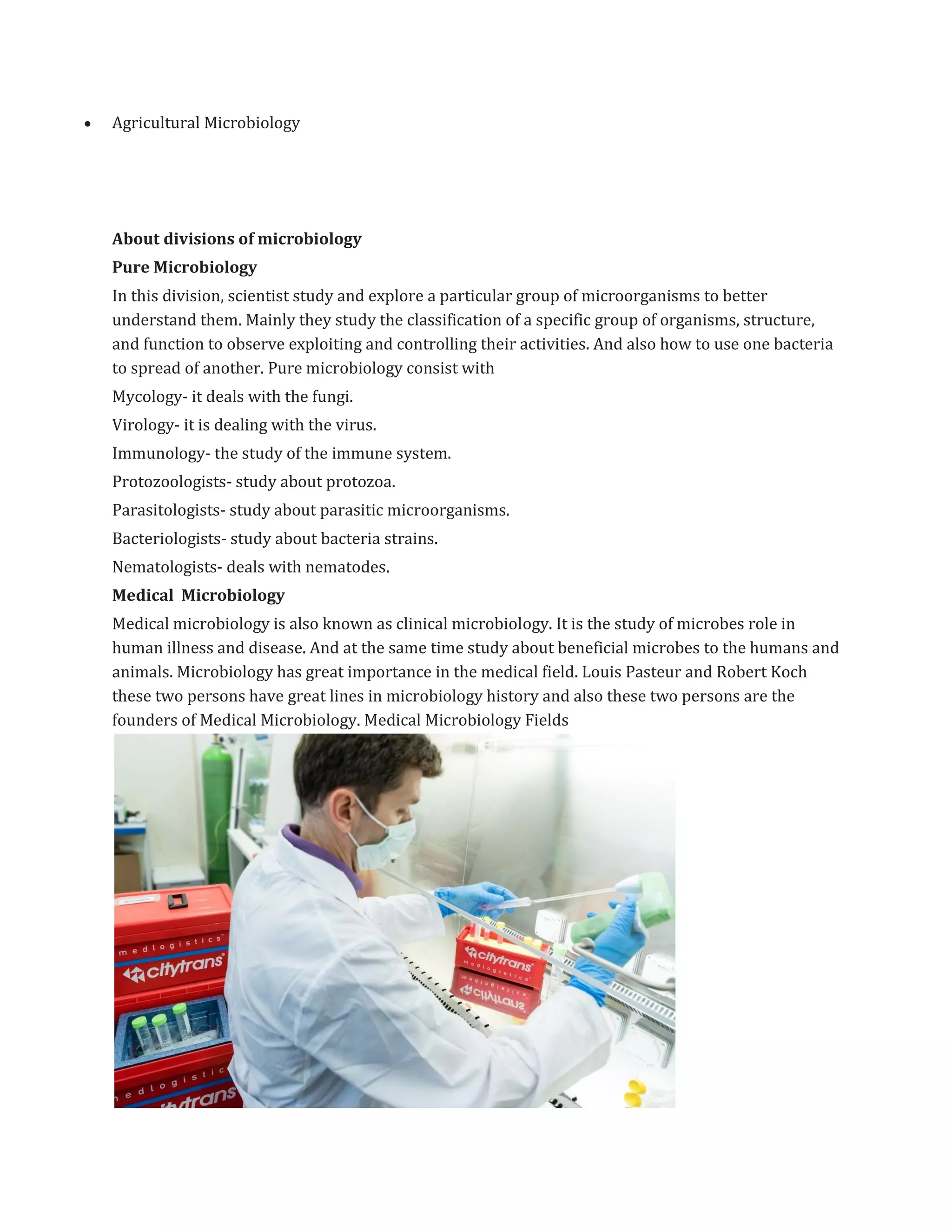 Microbiology Overview | PDF