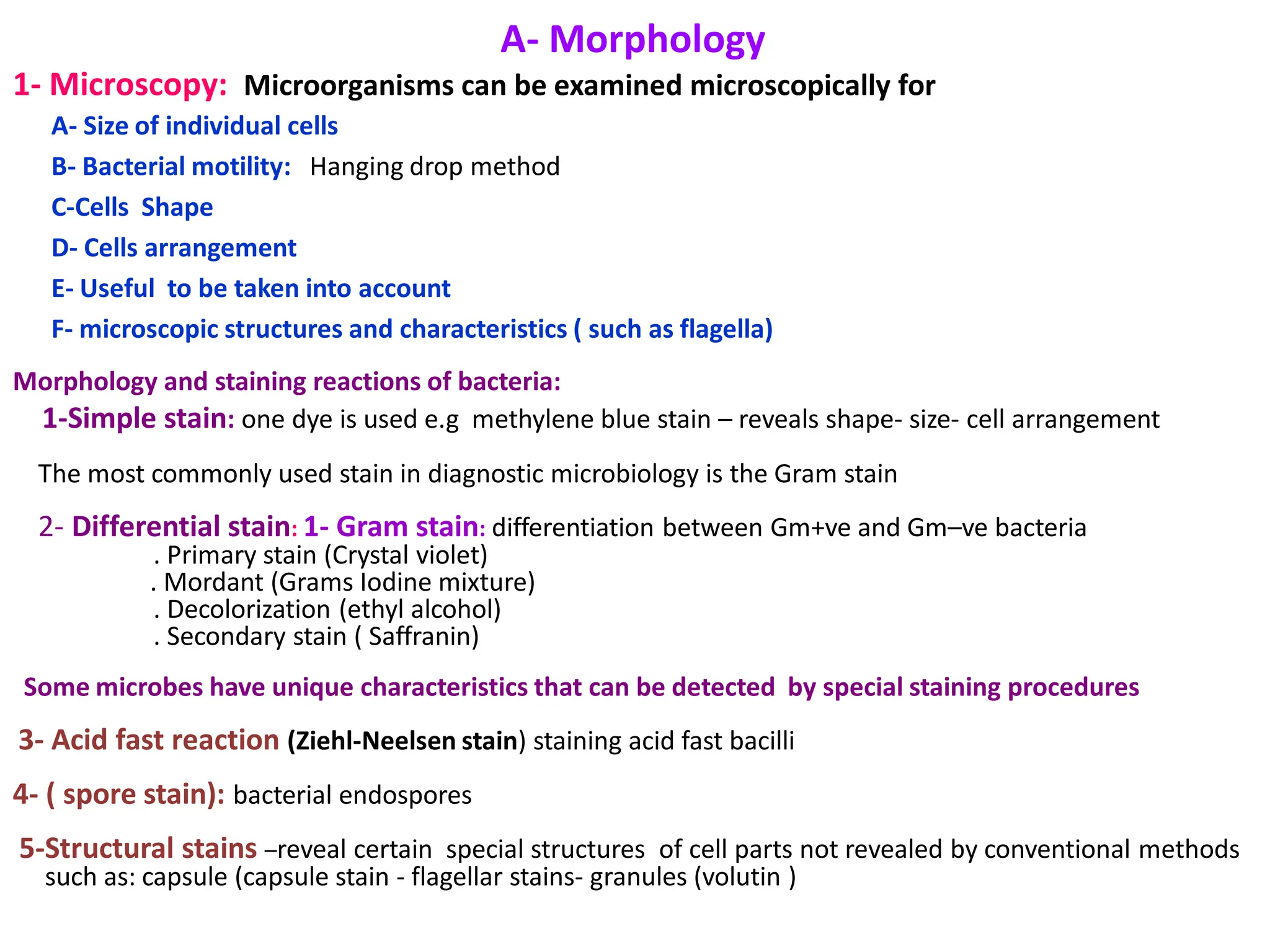 MICROBIOLOGY-METHODS OVERVIEW OF BASIC MICROBIOLOGY | PDF