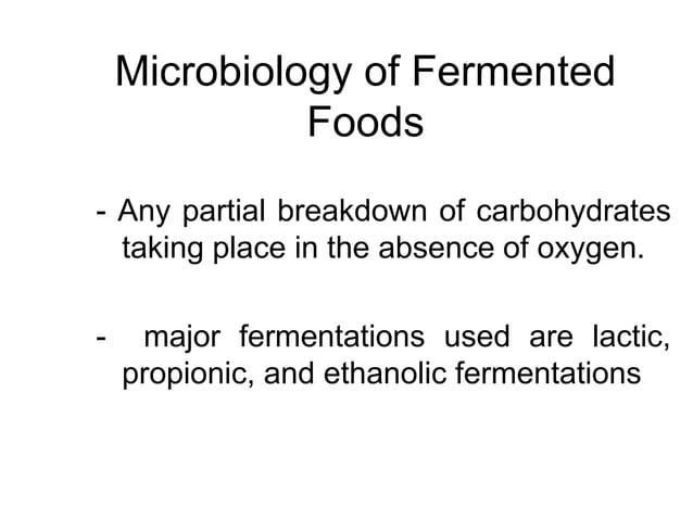 microbiology-of-fermented-foods.ppt | Alcoholic Beverages | Food & Drink