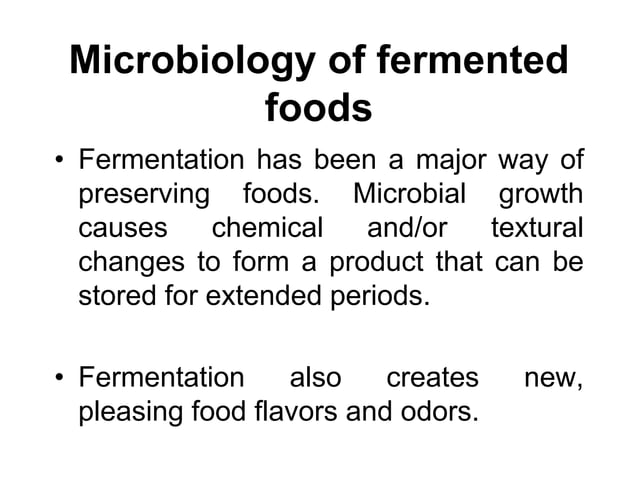 microbiology-of-fermented-foods.ppt | Alcoholic Beverages | Food & Drink