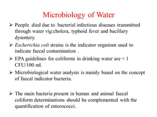 Microbiology-of-water People died due to bacterial infectious diseases ...