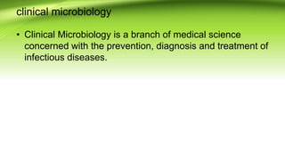 Microbiology 1st lecture | PPT