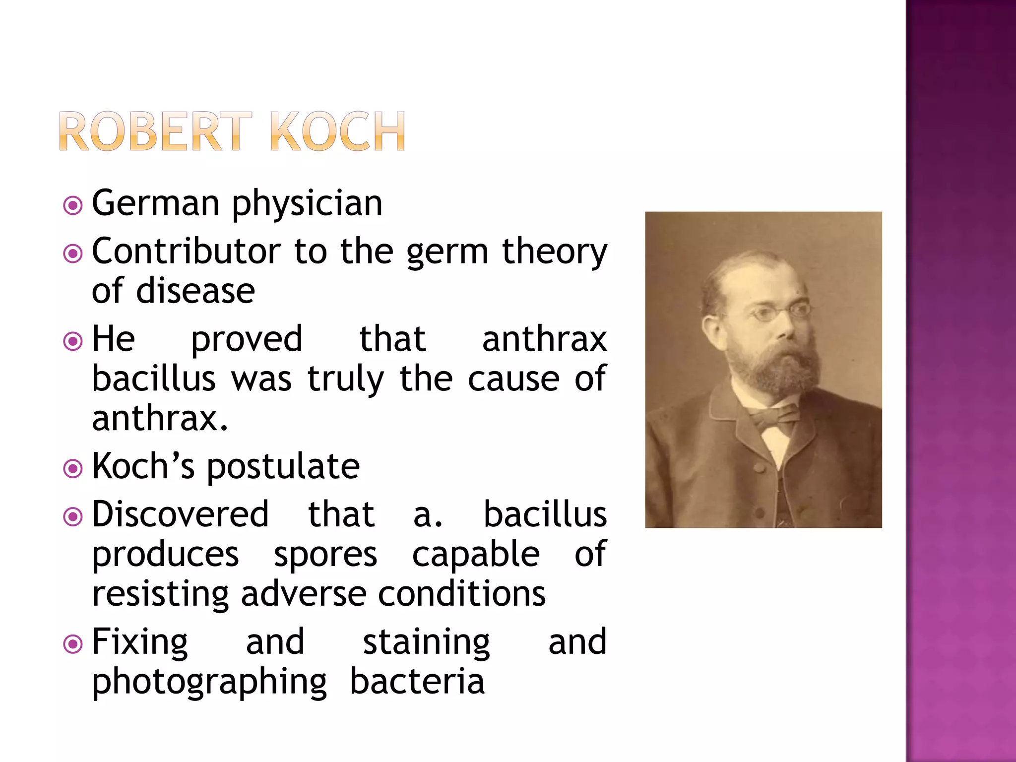 PIONEERS OF MICROBIOLOGY | PPTX