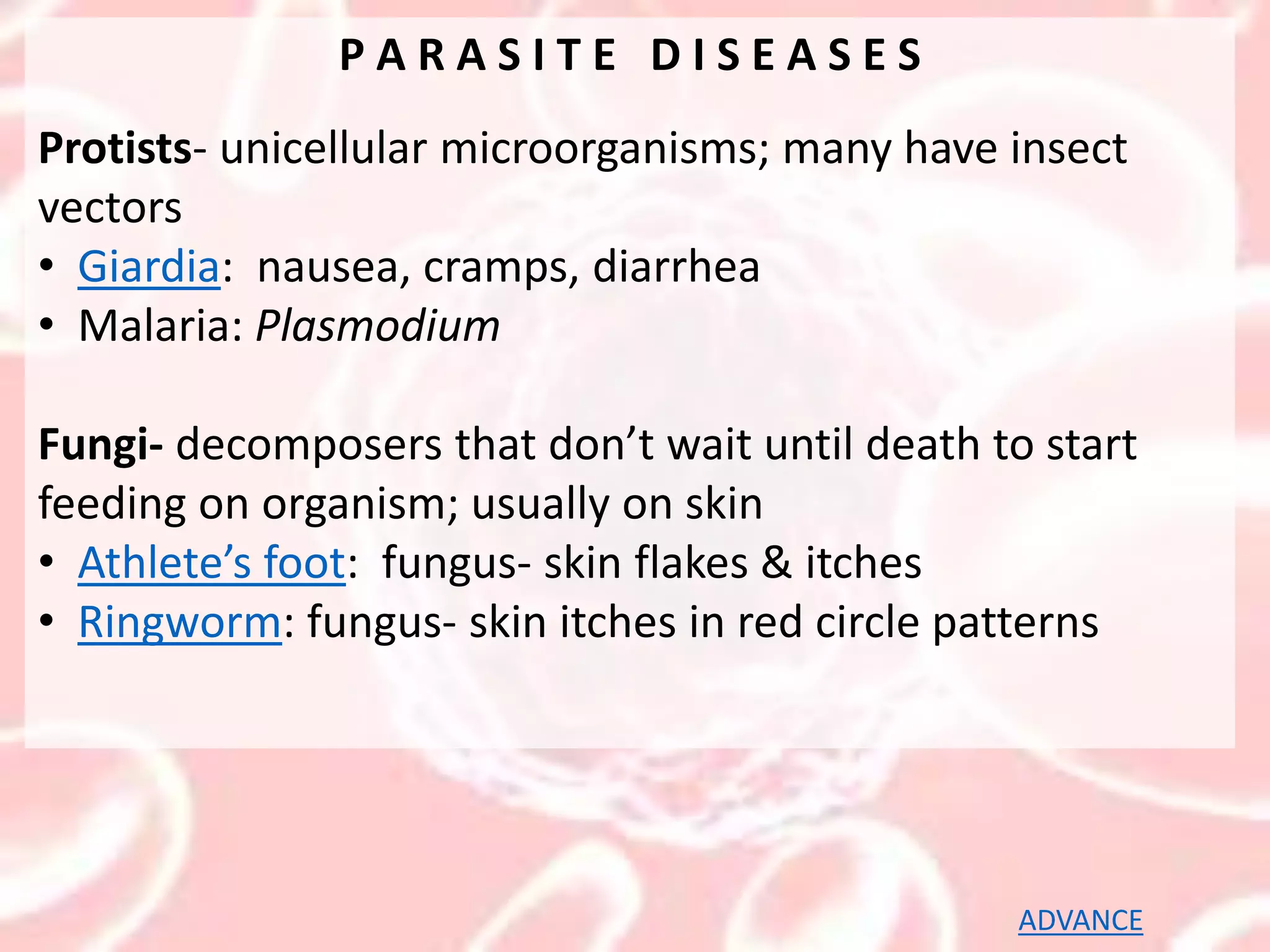 Microbiology2 Pathogens: Notes on spread of infectious disease | PPTX