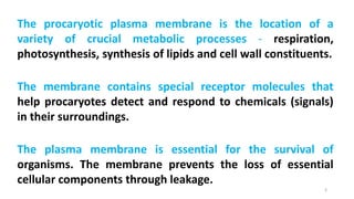 Microbiology 5 - Microbial Structures - Cell Membrane, Ribosome.pdf | Biological Sciences | Science