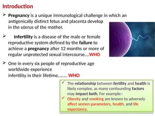 Microbiology 5 GUE immunological aspects of infertility dr feyan | PPTX