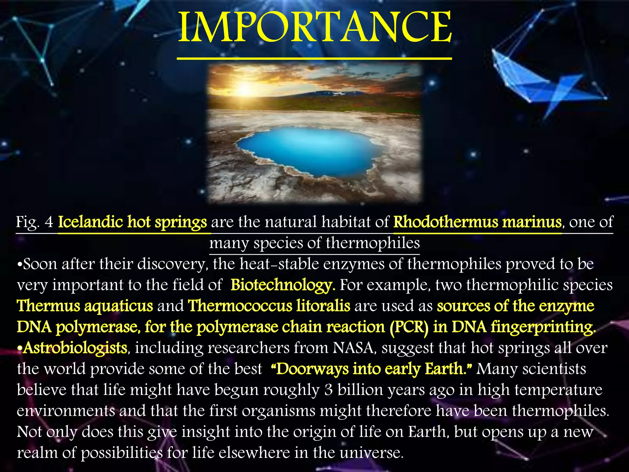 Introduction to Extremophiles (part 1) | PPTX | Biological Sciences ...