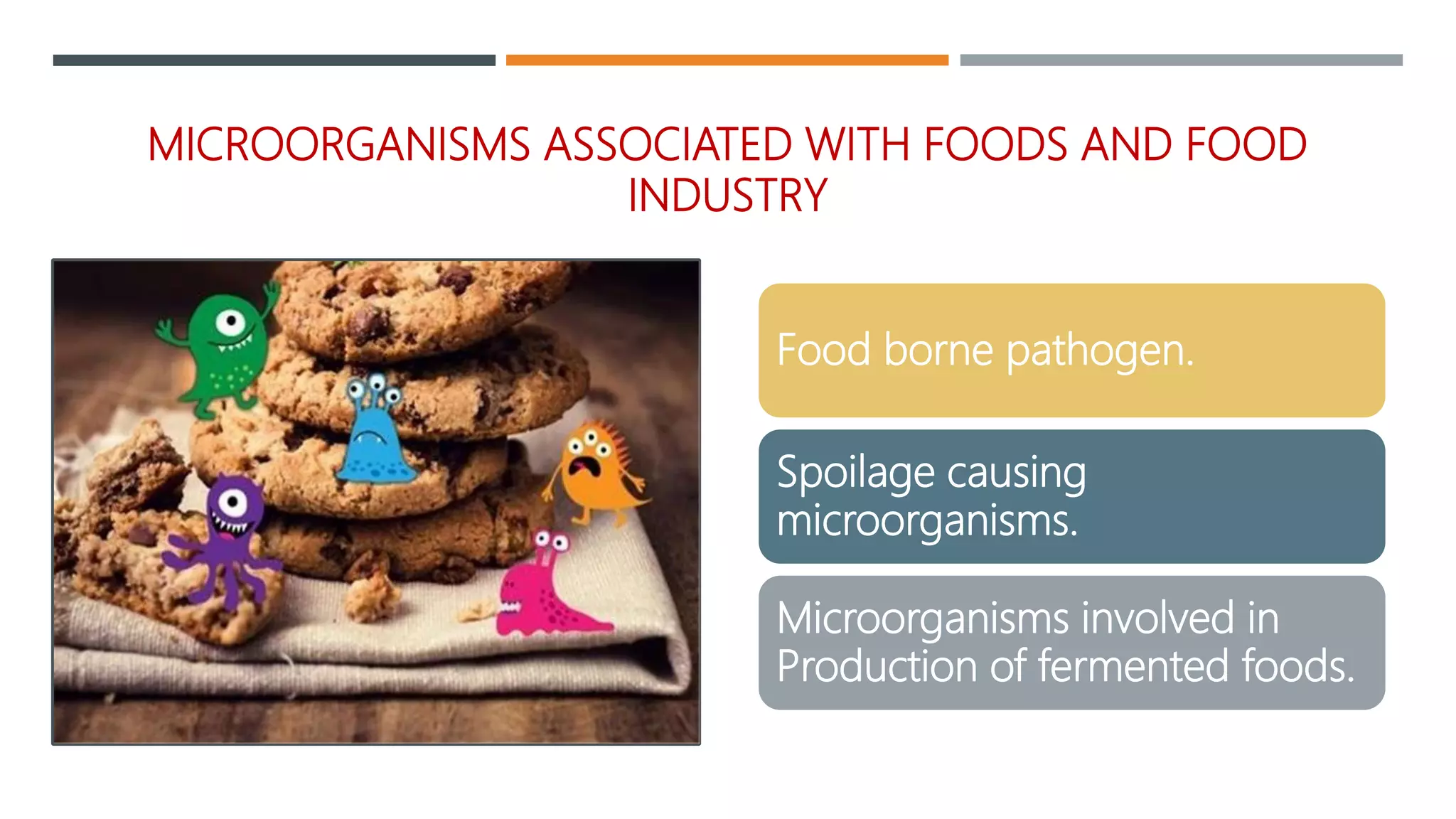 Microbiology career in food industry | PPTX