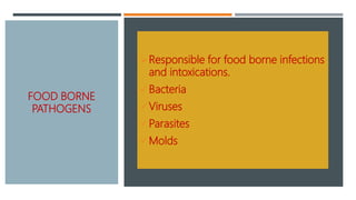 Microbiology career in food industry | PPTX