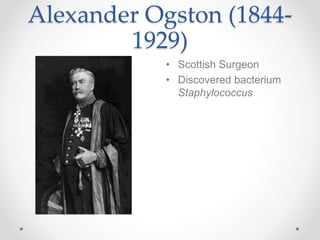 Microbiology discoverers and stalwarts | PPTX
