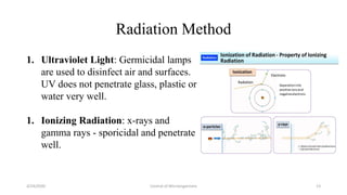 Microbiology | Control of Microorganisms | PPTX