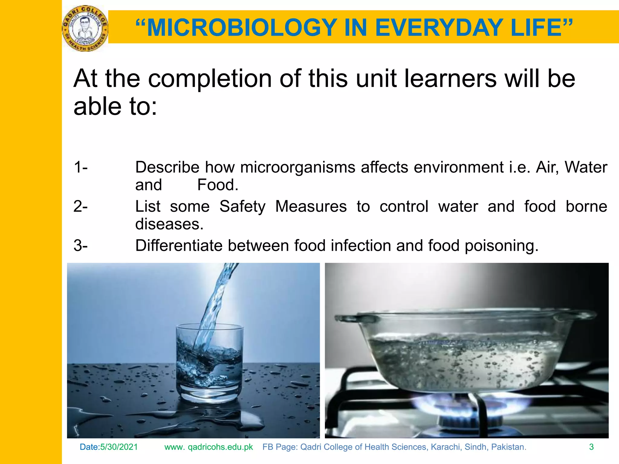 Microbiology in everyday life | PPTX