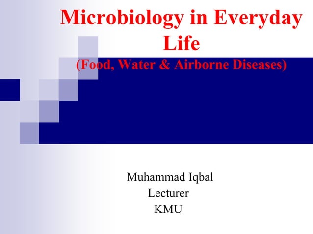 (Microbiology in everyday life (Unit VII) - Copy-1.ppt