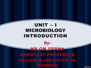 Microbiology introduction | PDF