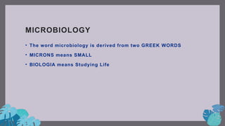 microbiology introduction and role of microbiologist.pptx