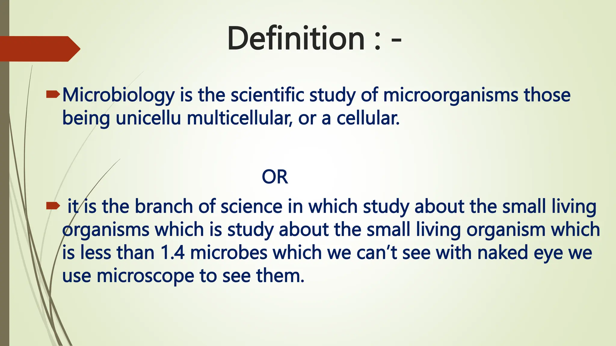 microbiology introduction, definition, terminology, history, scope ...