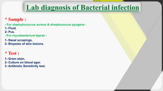 Microbiology (lab diagnosis result of fungal and bacterial skin ...