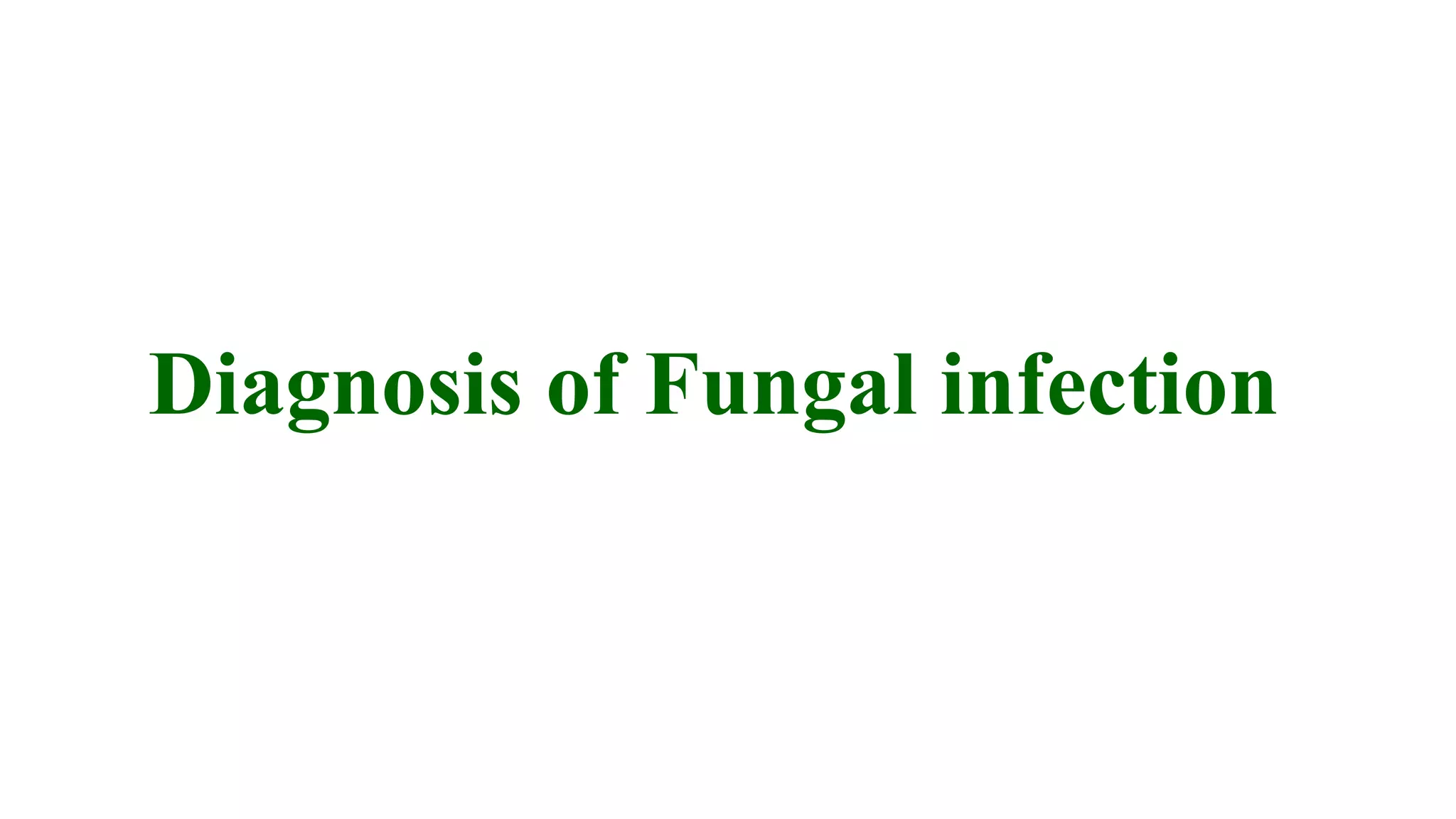 Microbiology (laboratory diagnosis of viral and fungal infection) | PDF ...