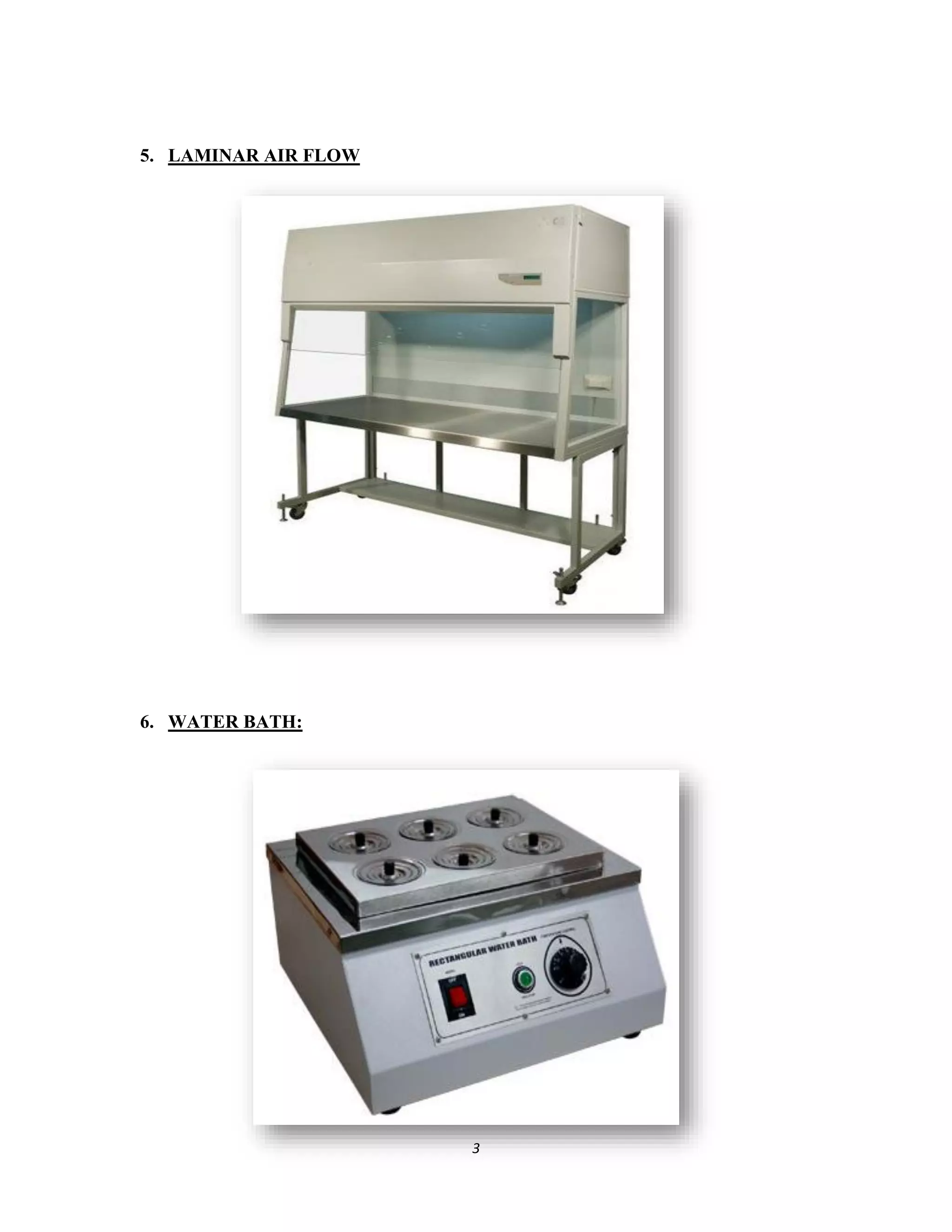 Microbiology laboratory equipments | PDF