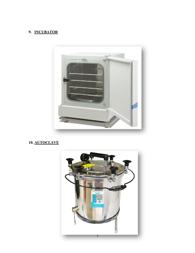 Microbiology laboratory equipments | PDF
