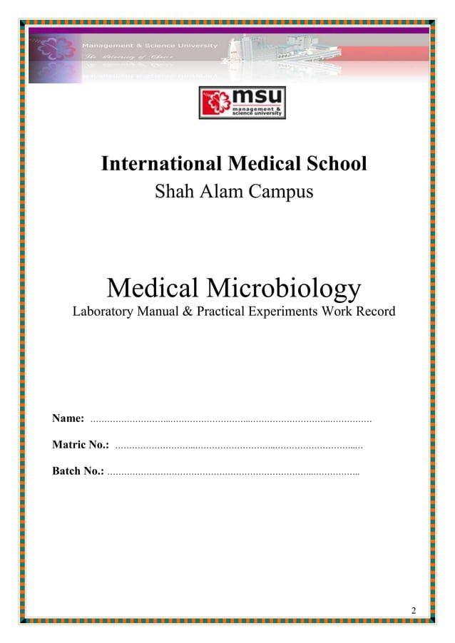Microbiology (lab report 1 format) | DOCX | Photography | Arts and Crafts