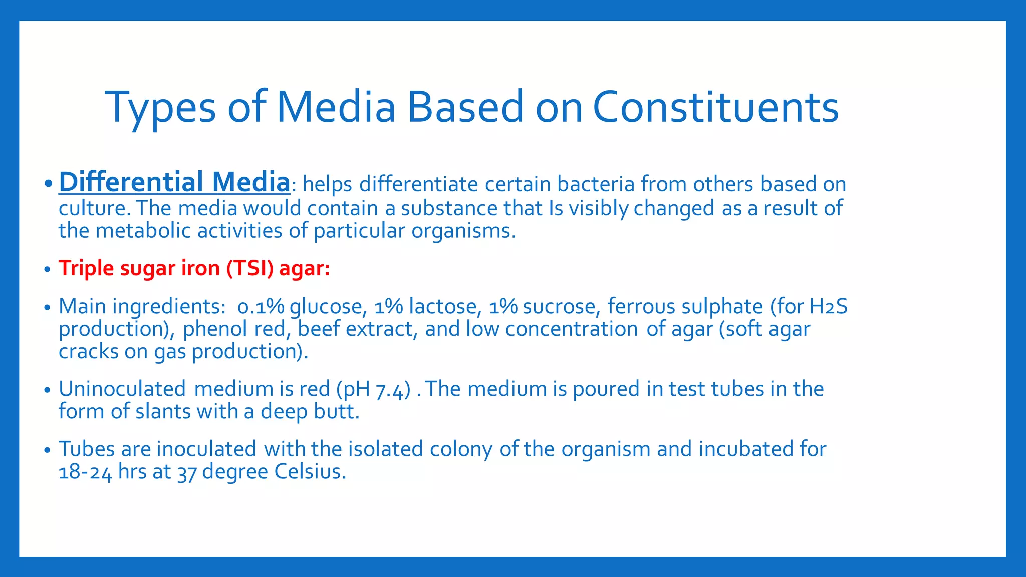 Microbiology lab session 3 Types of Media Used in Microbiology Lab.pdf