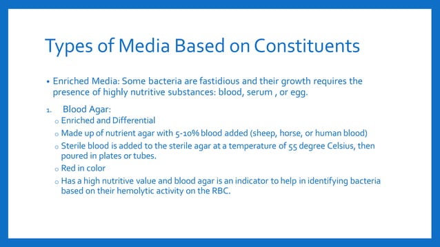 Microbiology lab session 3 Types of Media Used in Microbiology Lab.pdf