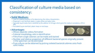 Microbiology lab session 3 Types of Media Used in Microbiology Lab.pdf