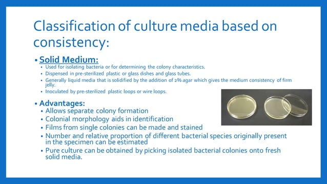 Microbiology lab session 3 Types of Media Used in Microbiology Lab.pdf