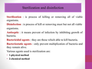 Lecture 4:- Control Of Microorganism | PPT