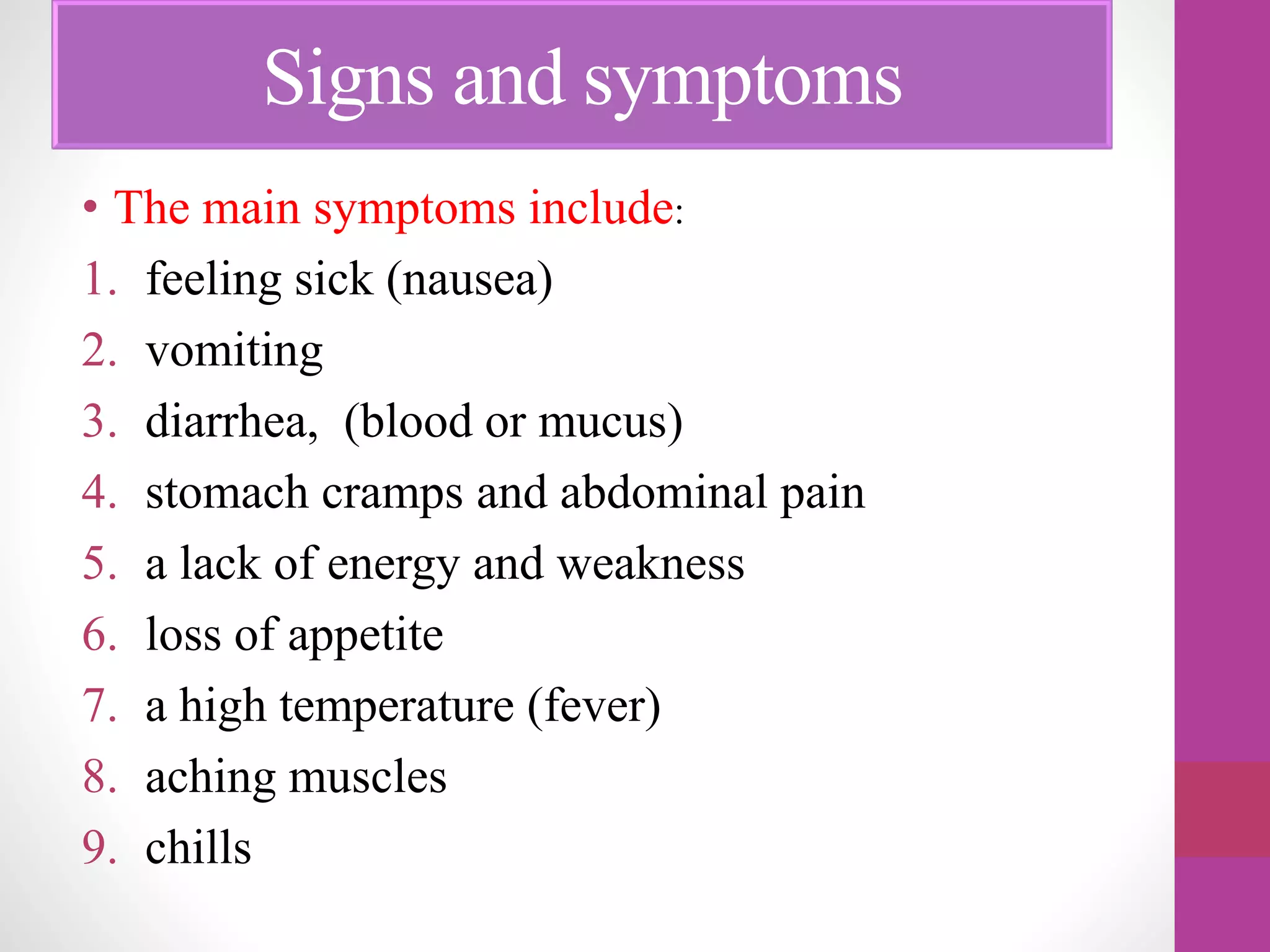 Lecture 7:- Food poisoning | PPTX | Infectious Diseases | Diseases and ...