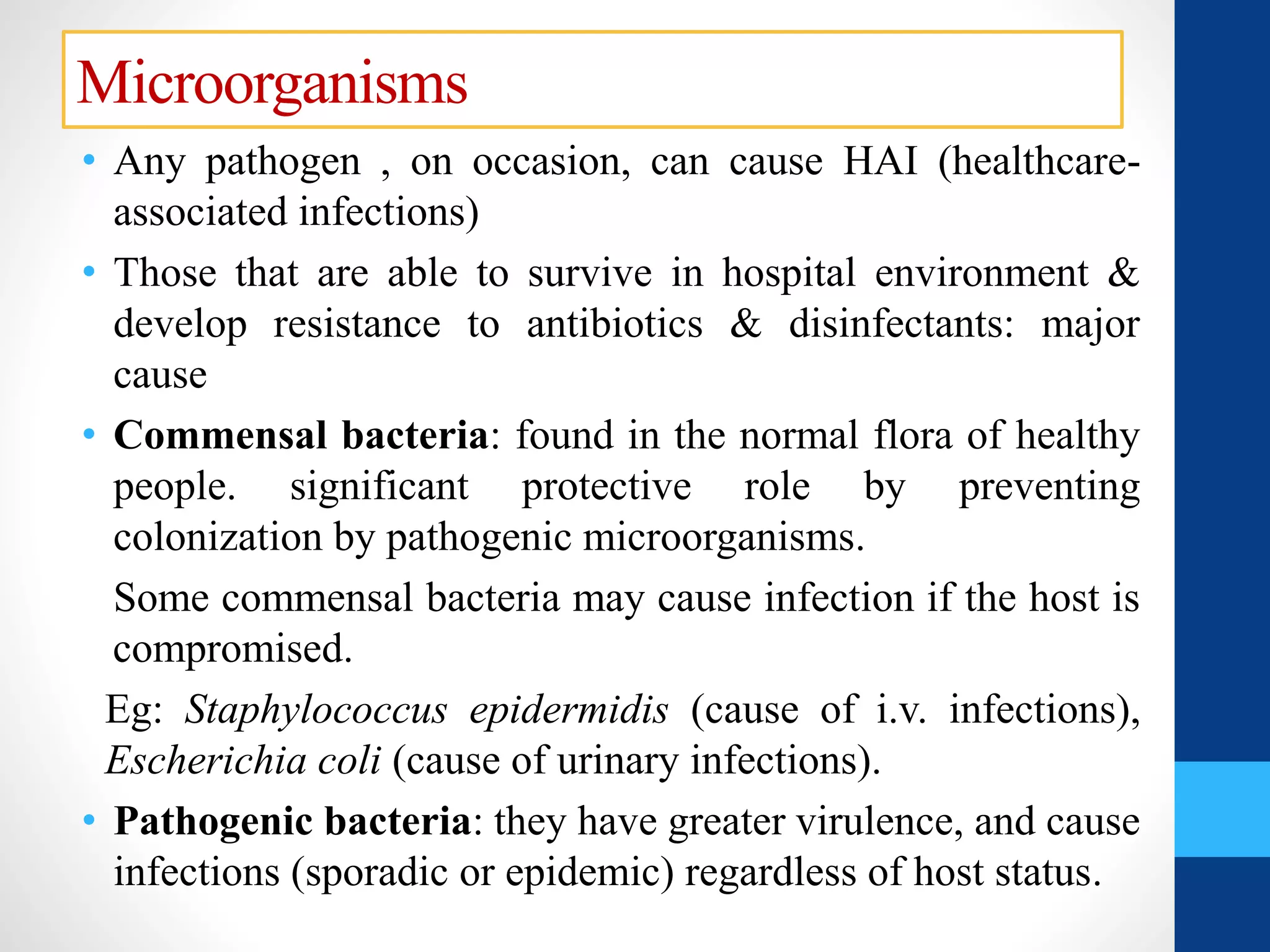 Lecture 8:-Contamination of hospitals | PPT