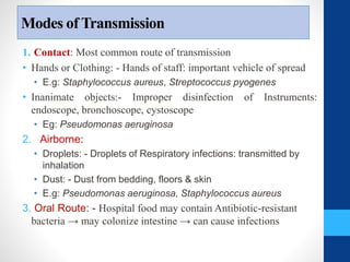 Lecture 8:-Contamination of hospitals | PPT