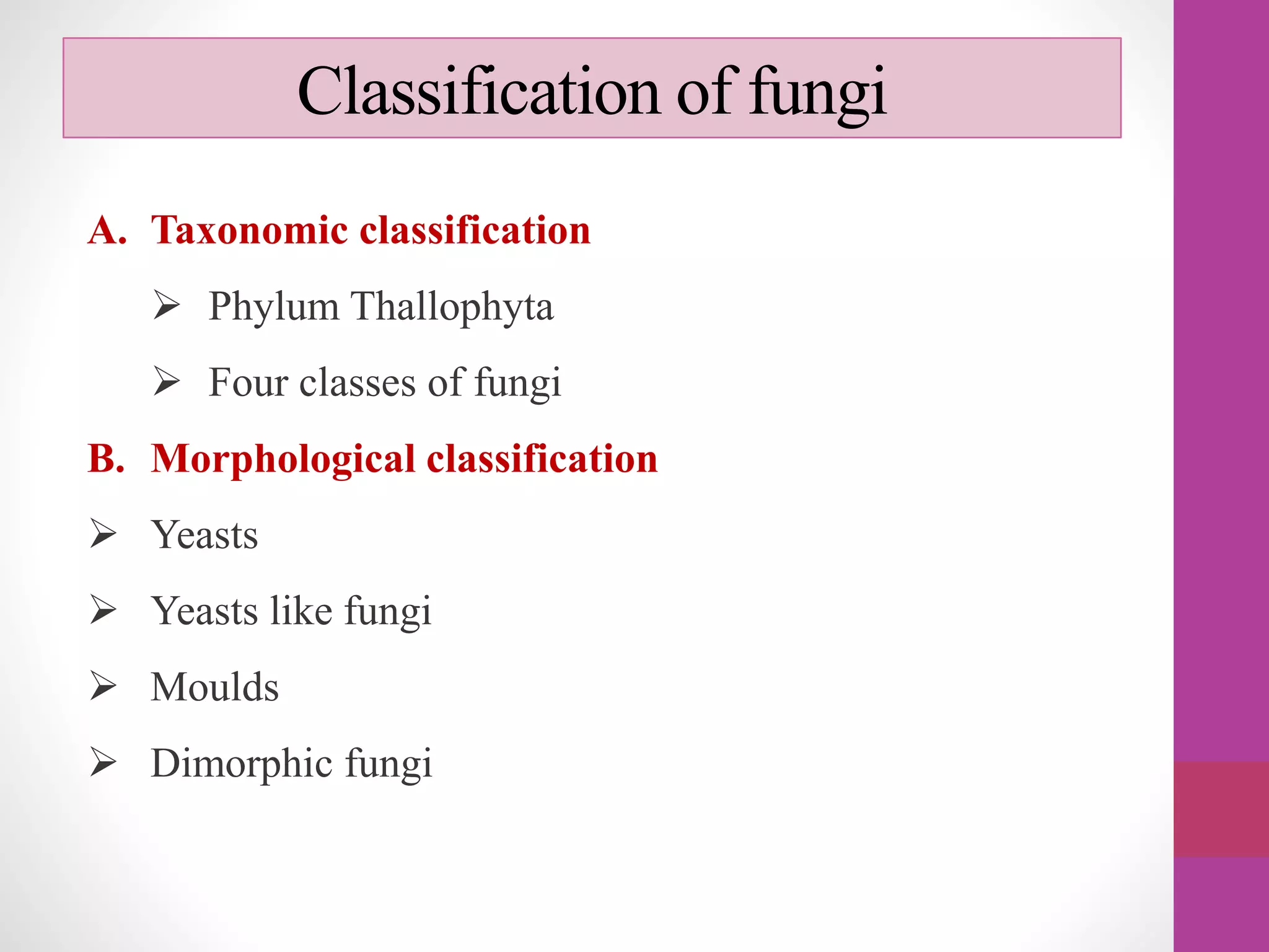 Lecture 9:- General Characters Of Fungi | PPTX