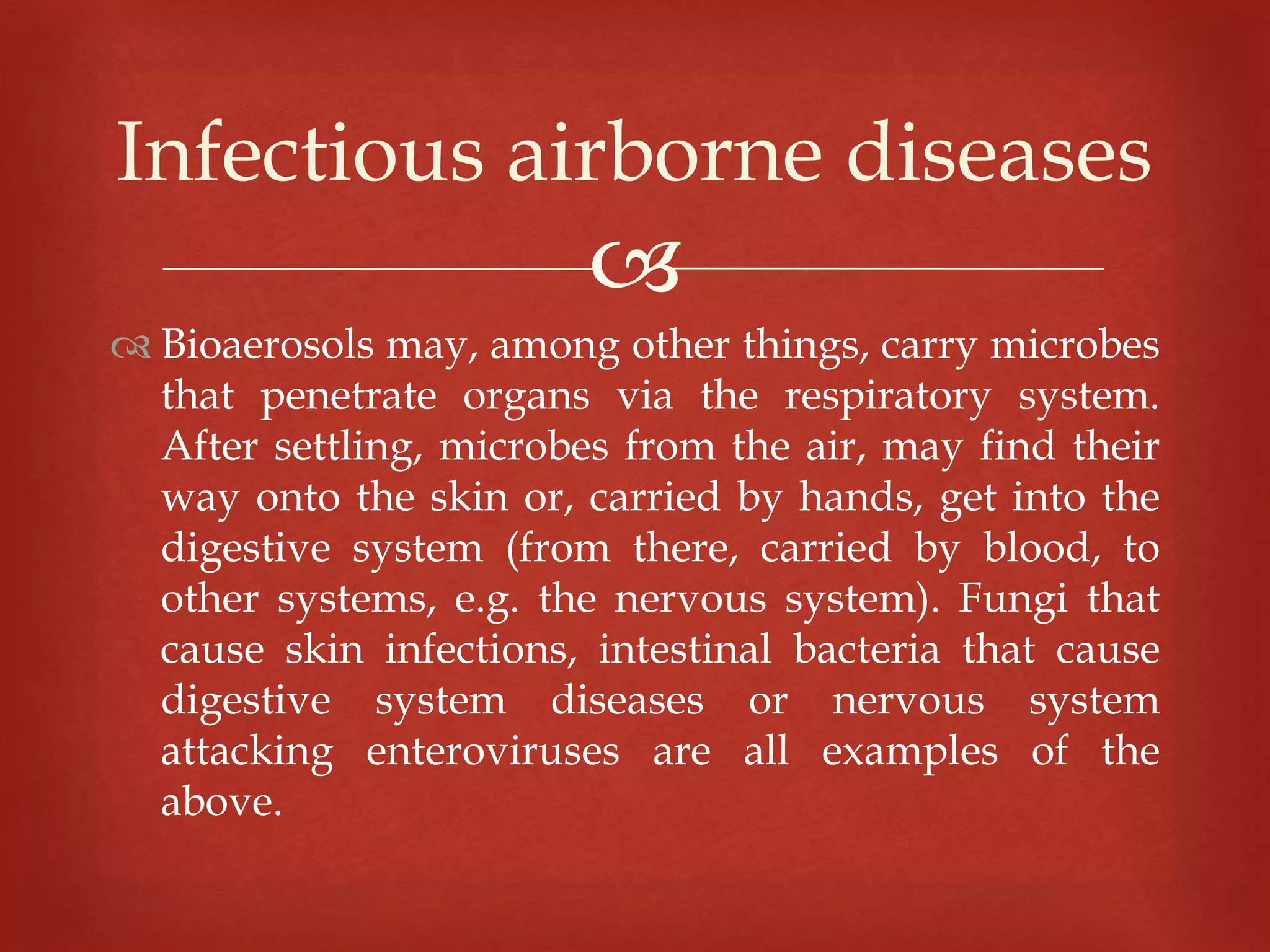 Microbiology of air | PPTX