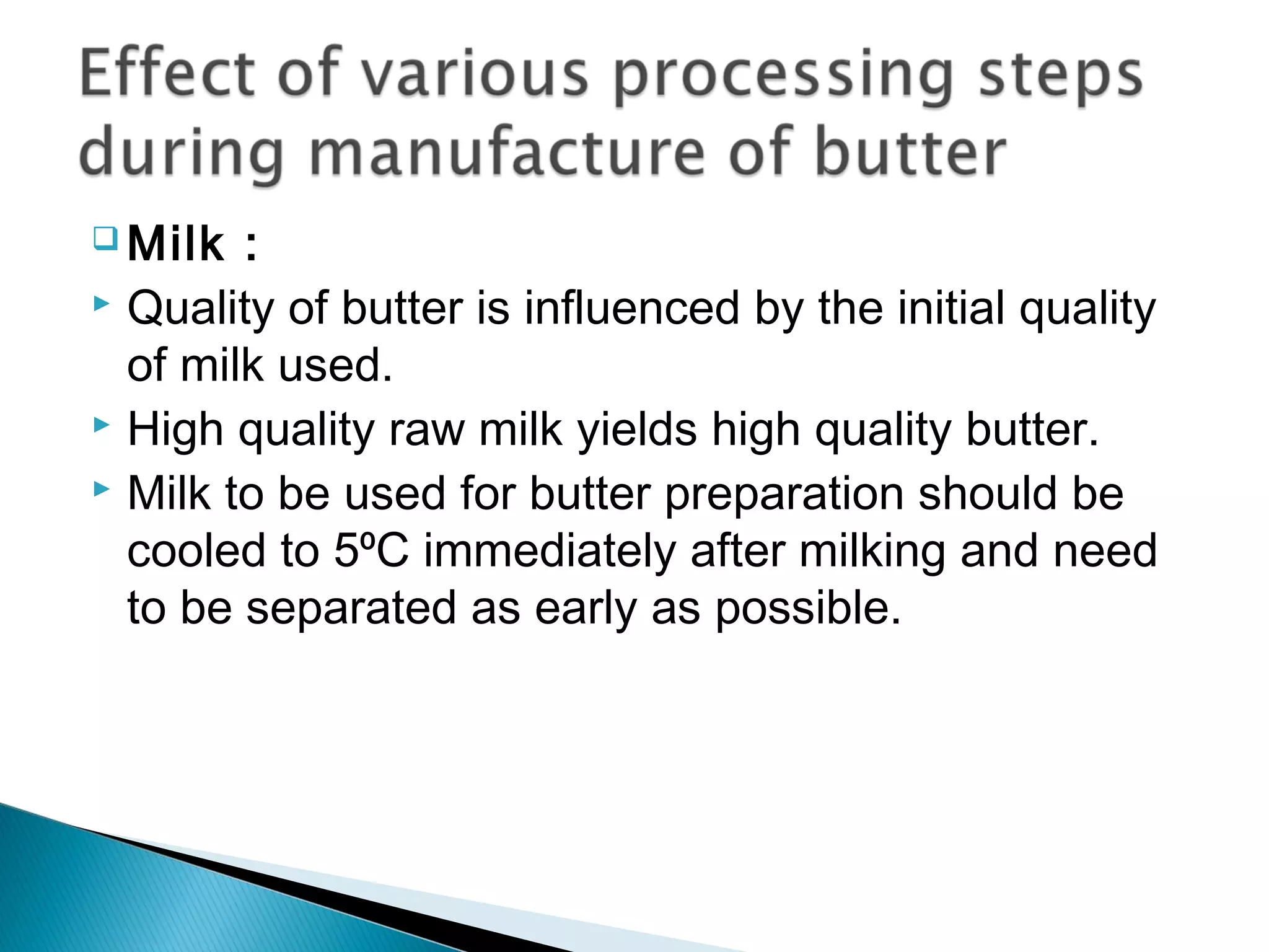 Microbiology of butter | PPT