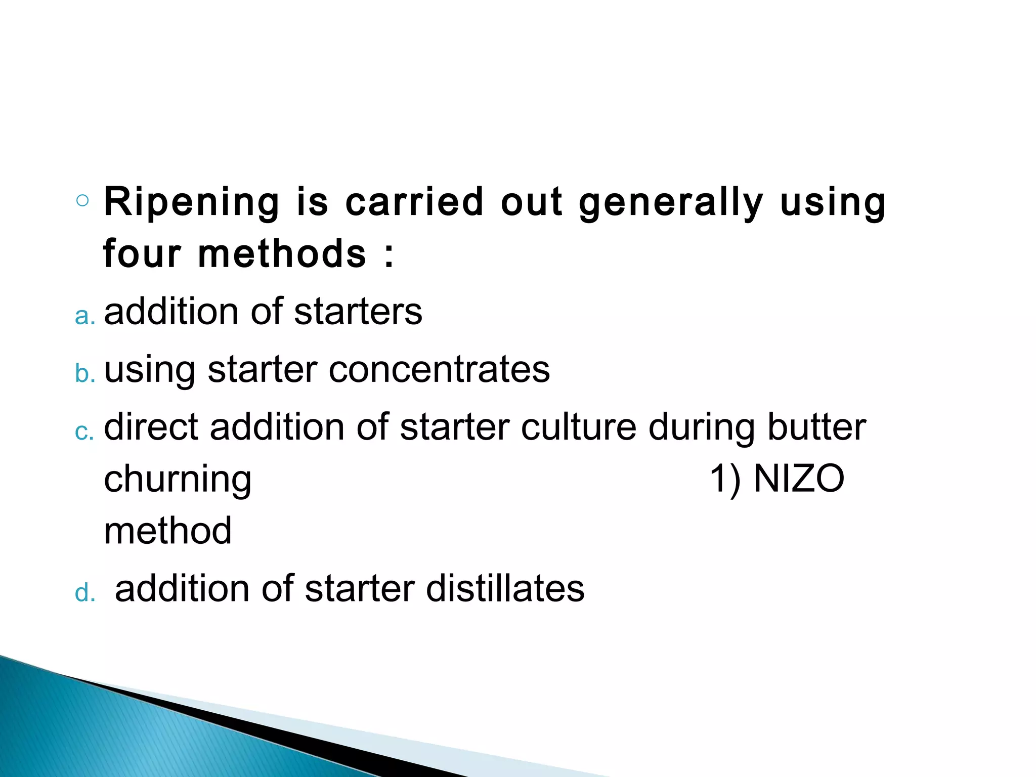 Microbiology of butter | PPT